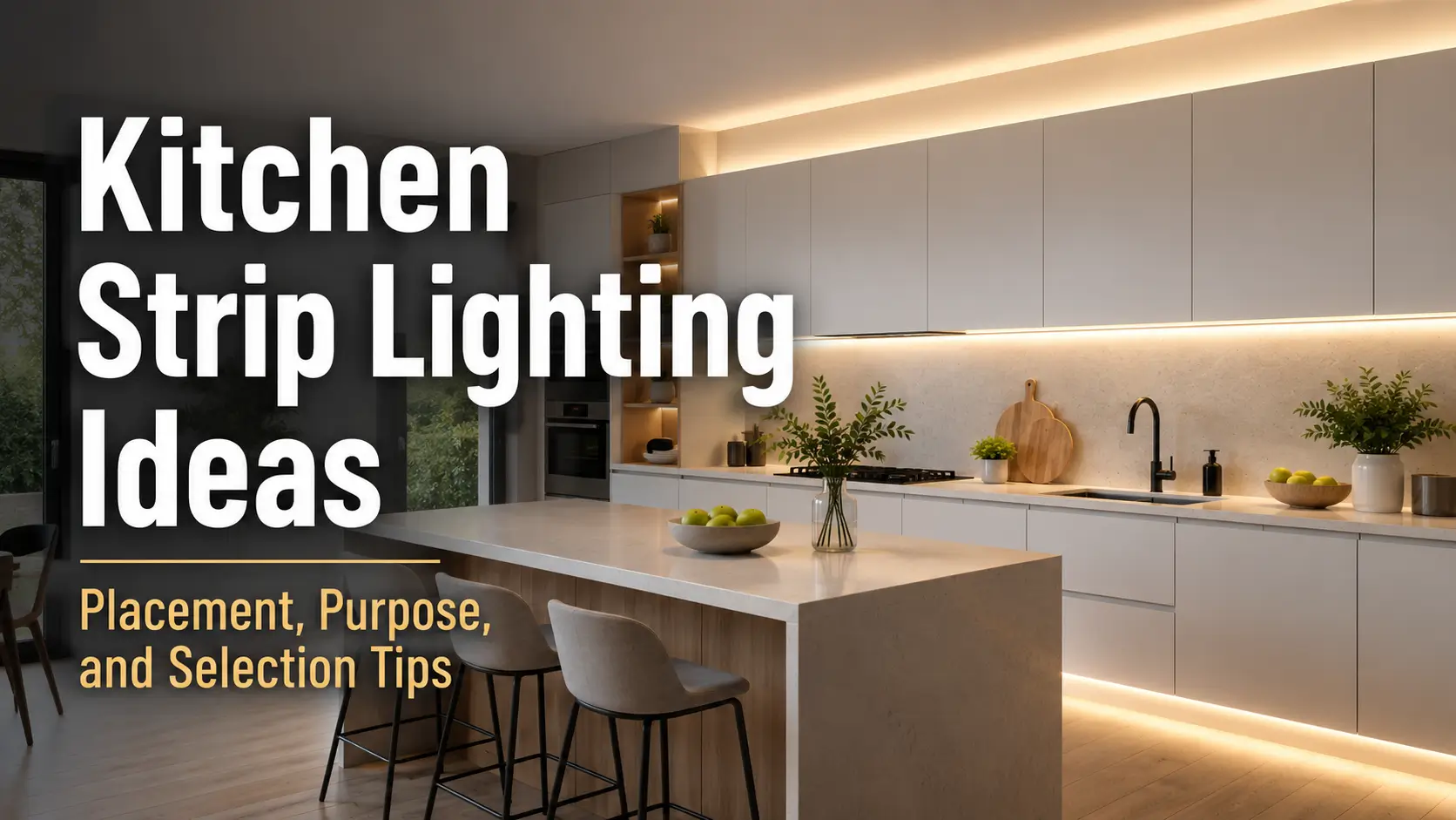 Kitchen Strip Lighting Ideas: Placement & Selection Guide
