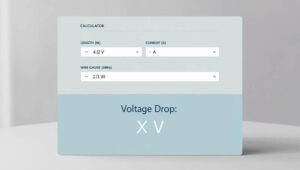 LED Strip Voltage Drop Calculator | Calculate Voltage Drop Instantly