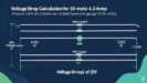 LED Strip Voltage Drop Calculator | Calculate Voltage Drop Instantly