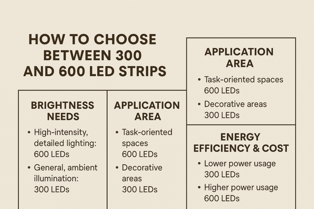 LED Strip Density Guide