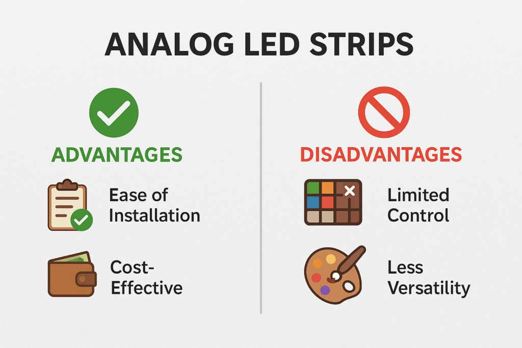Analog vs Digital LED Strips: Clear Guide to Choosing Wisely