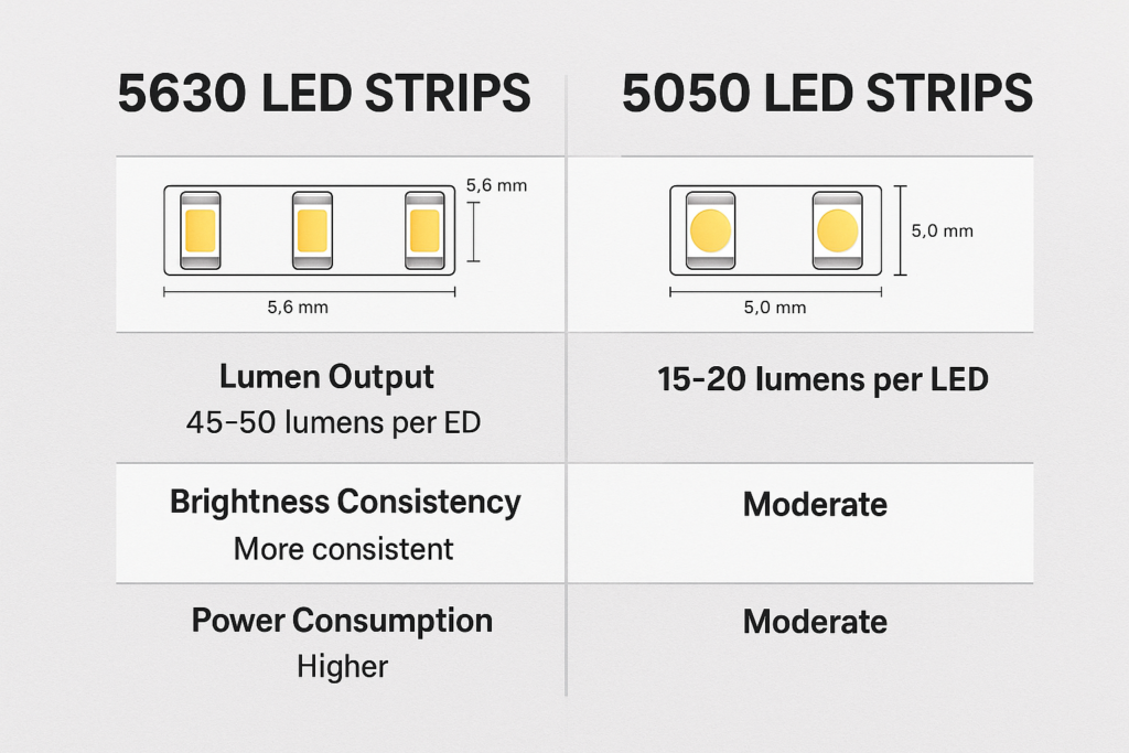 5630 vs 5050 LED Guide