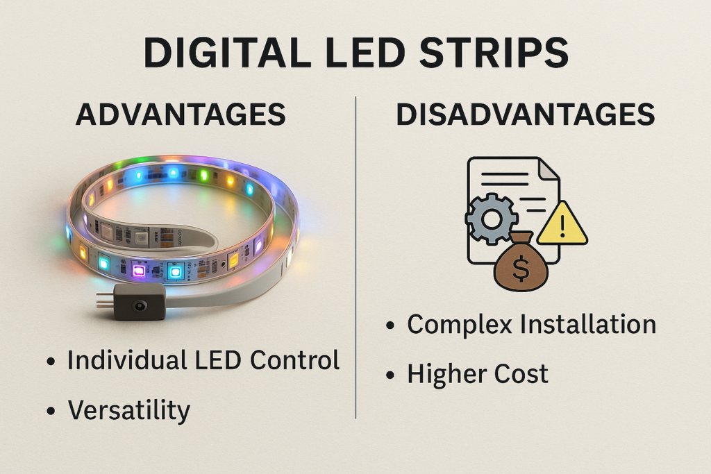 Analog vs Digital LED Strips: Clear Guide to Choosing Wisely