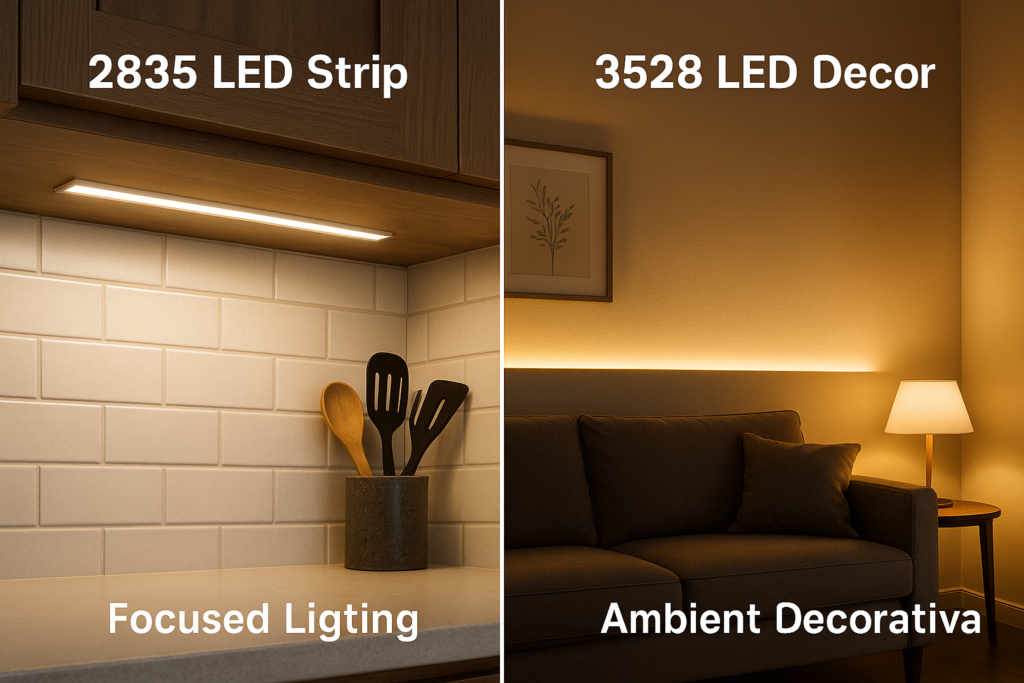 2835 vs 3528 LED Strips Guide