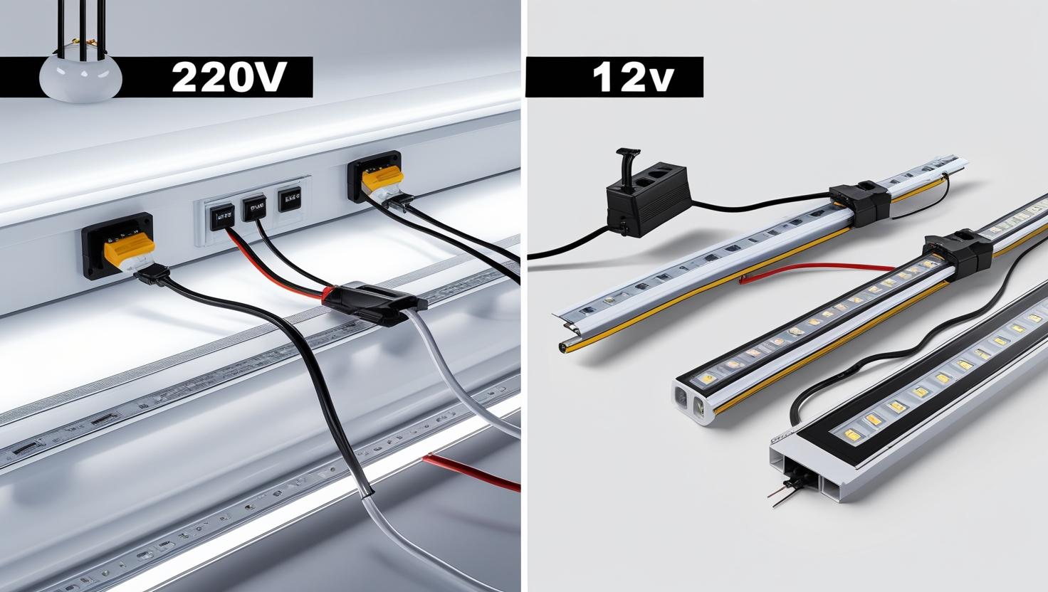 LED Strip 220V vs 12V: Comparing Safety, Efficiency & Applications