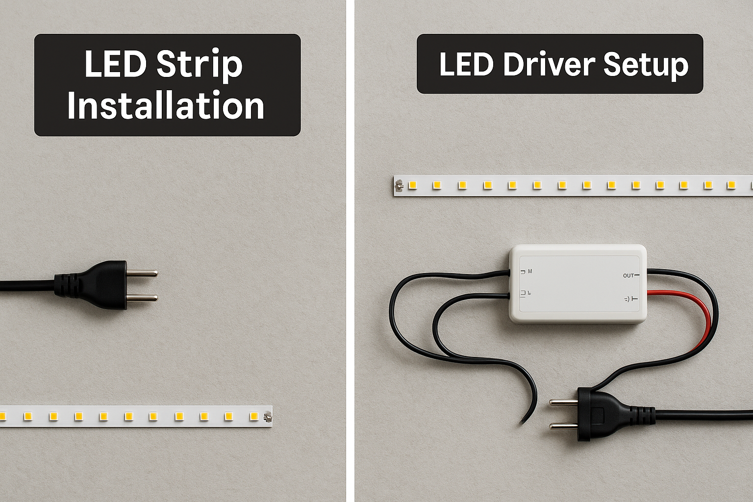 LED Driver vs Strip Light: Key Differences & When to Use Each