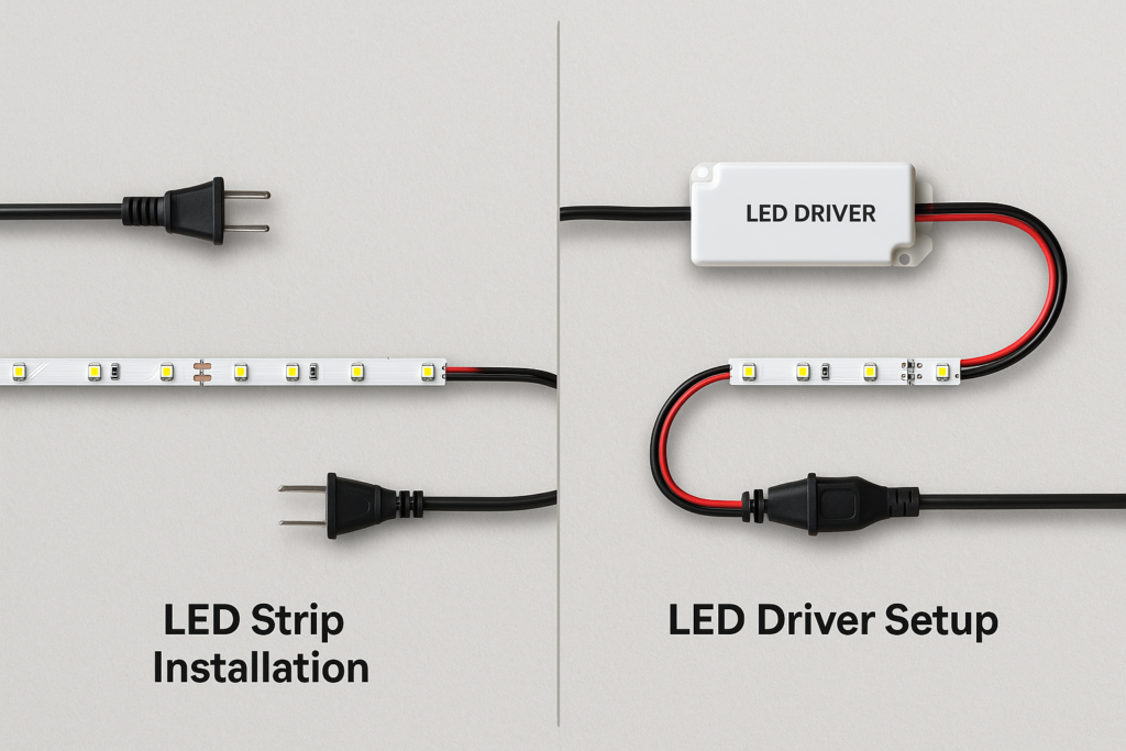 LED Driver vs Strip Light: Key Differences & When to Use Each