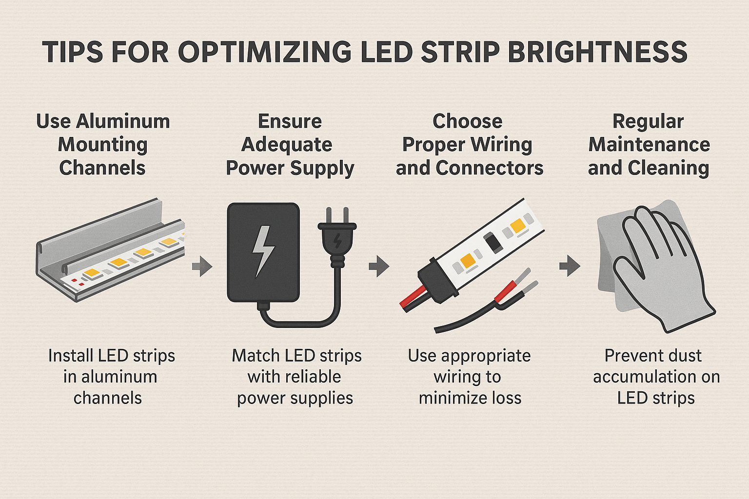 LED Strip Lumens Chart: Easy Guide for Selecting LED Brightness