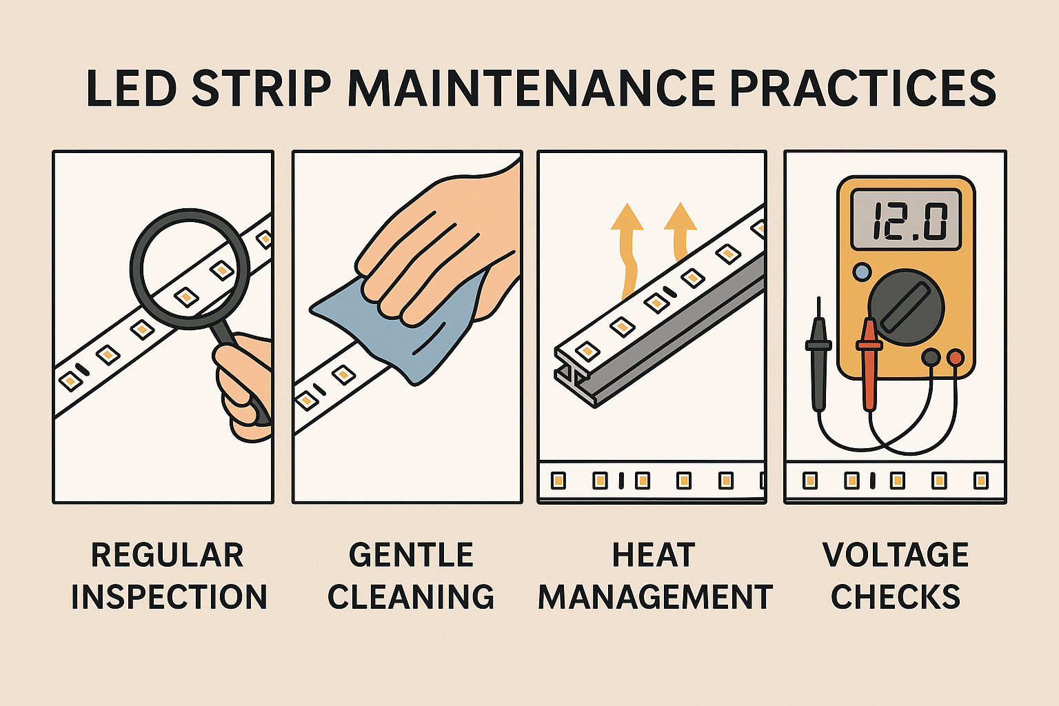 LED Strip Lights Dim at End: Clear Guide to Fixing Voltage Drop