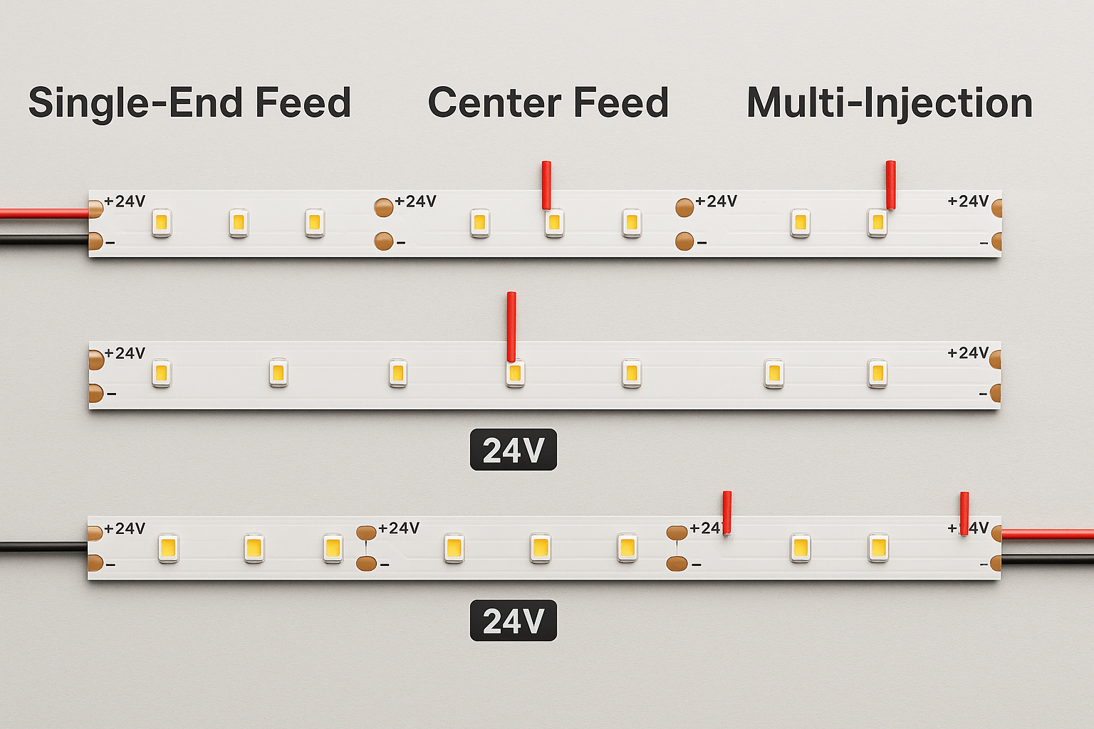 RGB LED Strip Types Explained: Choose the Right One - Elstar