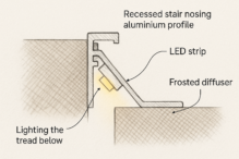 LED Strip Staircase Lighting Ideas – Design, Power & Safety Guide